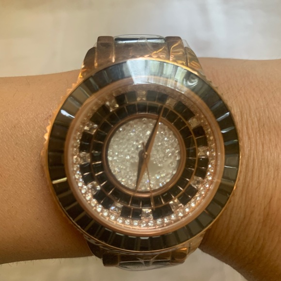 B.B. Simon | Accessories | Bb Simonswarovski Crystals Black And Gold ...